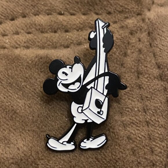 Jewelry | Walt Disney Steamboat Mickey Mouse Enamel Pin Retro ...